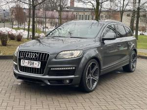 Pelēks Audi Q7 2007 Šauļi, ar dzinēja tilpumu 4.13 L un nobraukumu 359 tūkst. km par 6750 €, foto  vietnē AUTOMOTO.COM.LV