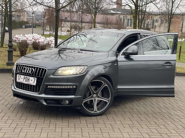 Pelēks Audi Q7 2007 Šauļi, ar dzinēja tilpumu 4.13 L un nobraukumu 359 tūkst. km par 6750 €, foto 2 vietnē AUTOMOTO.COM.LV