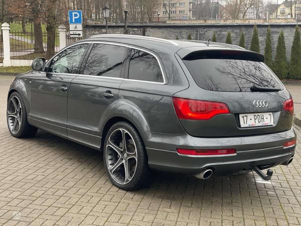Pelēks Audi Q7 2007 Šauļi, ar dzinēja tilpumu 4.13 L un nobraukumu 359 tūkst. km par 6750 €, foto 4 vietnē AUTOMOTO.COM.LV