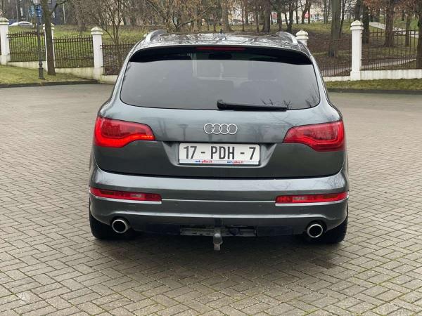 Pelēks Audi Q7 2007 Šauļi, ar dzinēja tilpumu 4.13 L un nobraukumu 359 tūkst. km par 6750 €, foto 5 vietnē AUTOMOTO.COM.LV