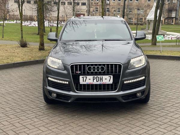 Pelēks Audi Q7 2007 Šauļi, ar dzinēja tilpumu 4.13 L un nobraukumu 359 tūkst. km par 6750 €, foto 9 vietnē AUTOMOTO.COM.LV