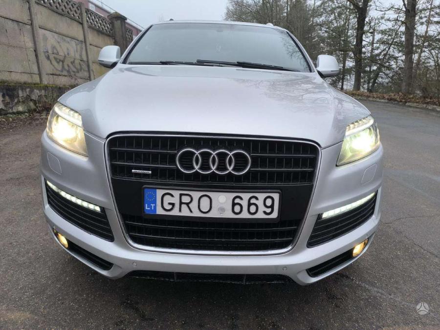 Pelēks Audi Q7 2007 Viļņa, ar dzinēja tilpumu 0.00 L un nobraukumu 319 tūkst. km par 4950 €, foto 11 vietnē AUTOMOTO.COM.LV