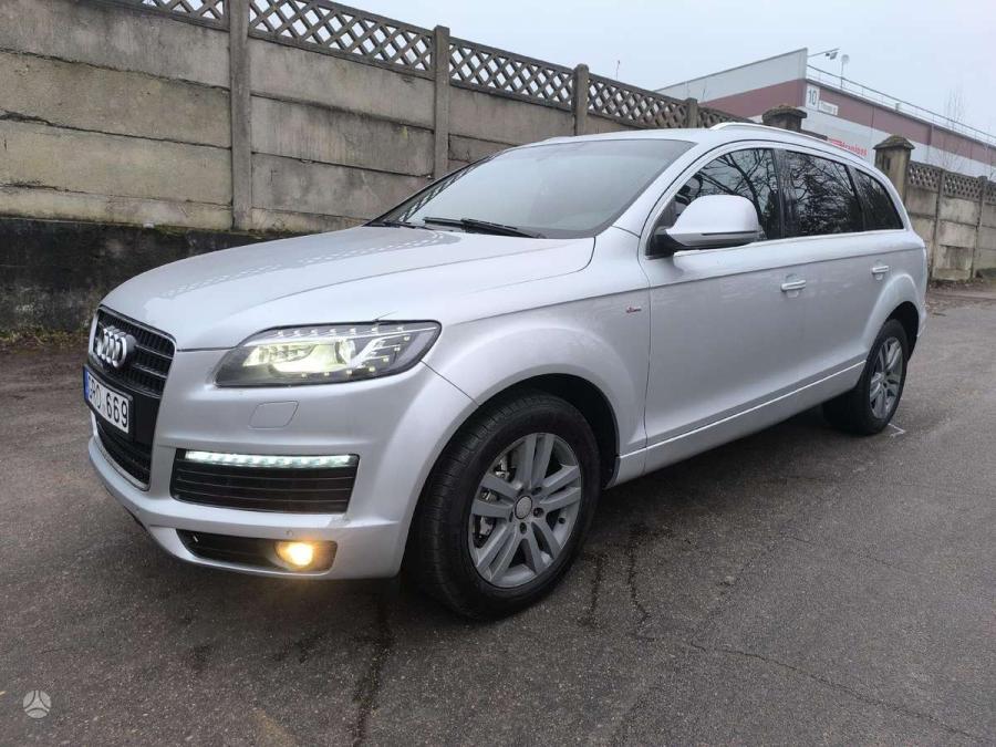 Pelēks Audi Q7 2007 Viļņa, ar dzinēja tilpumu 0.00 L un nobraukumu 319 tūkst. km par 4950 €, foto 16 vietnē AUTOMOTO.COM.LV