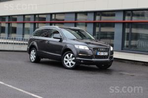 Grey Audi Q7 2007 in Riga, with an engine capacity of 3.00 L and mileage of 337 thousand km for 3777 €, photo  on AUTOMOTO.COM.LV