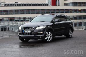 Grey Audi Q7 2007 in Riga, with an engine capacity of 3.00 L and mileage of 337 thousand km for 3777 €, photo 3 on AUTOMOTO.COM.LV