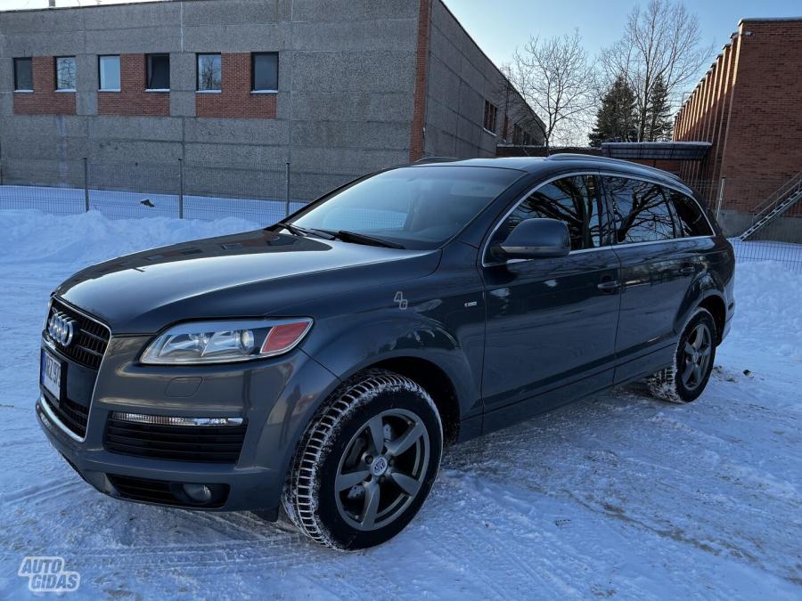 Pelēks Audi Q7 2007 Alīta, ar dzinēja tilpumu 4.20 L un nobraukumu 226 tūkst. km par 5950 €, foto 7 vietnē AUTOMOTO.COM.LV