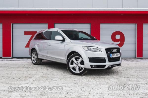 Grey Audi Q7 2007 in Tallinn, with an engine capacity of 3.00 L and mileage of 222 thousand km for 6499 €, photo 1 on AUTOMOTO.COM.LV