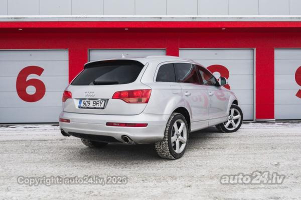 Grey Audi Q7 2007 in Tallinn, with an engine capacity of 3.00 L and mileage of 222 thousand km for 6499 €, photo 4 on AUTOMOTO.COM.LV