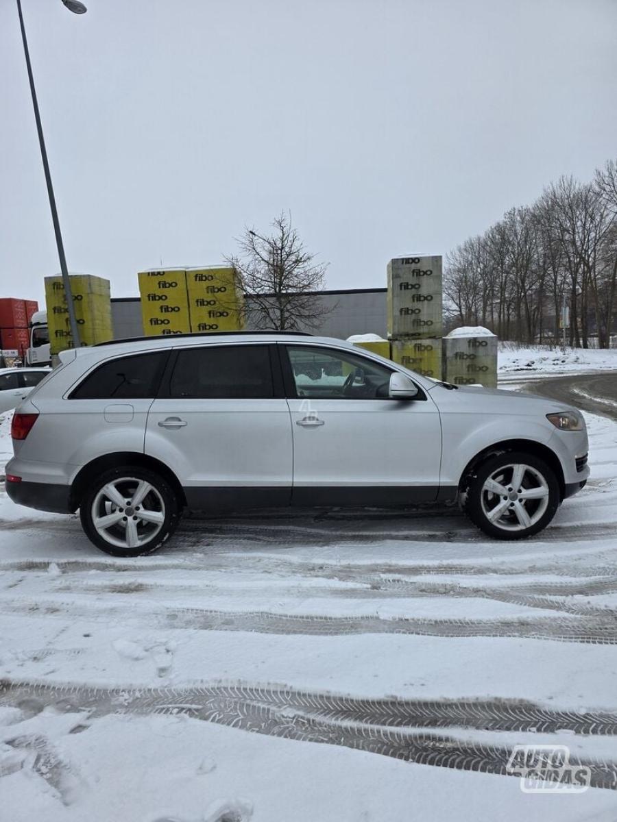 Grey Audi Q7 2007 in Klaipeda, with an engine capacity of 3.60 L and mileage of 277 thousand km for 6000 €, photo 5 on AUTOMOTO.COM.LV