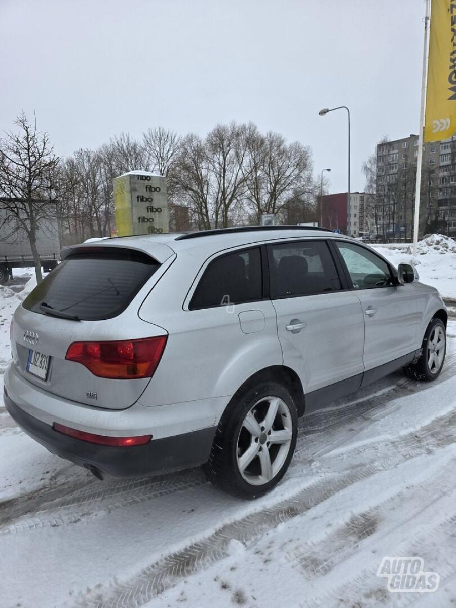 Grey Audi Q7 2007 in Klaipeda, with an engine capacity of 3.60 L and mileage of 277 thousand km for 6000 €, photo 6 on AUTOMOTO.COM.LV