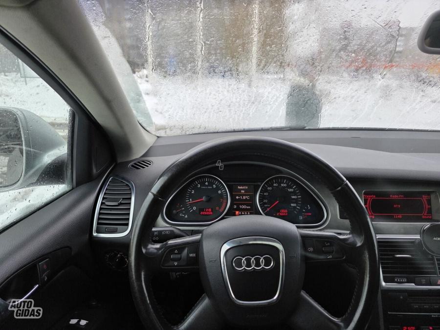 Grey Audi Q7 2007 in Klaipeda, with an engine capacity of 3.60 L and mileage of 277 thousand km for 6000 €, photo 8 on AUTOMOTO.COM.LV