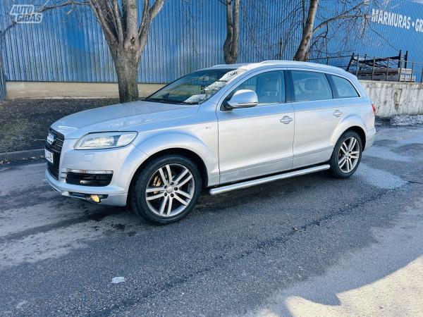 Pelēks Audi Q7 2007 Klaipėda, ar dzinēja tilpumu 3.00 L un nobraukumu 318 tūkst. km par 4200 €, foto 3 vietnē AUTOMOTO.COM.LV