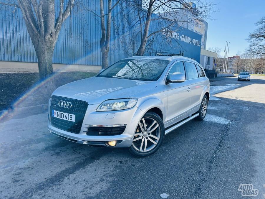 Pelēks Audi Q7 2007 Klaipėda, ar dzinēja tilpumu 3.00 L un nobraukumu 318 tūkst. km par 4200 €, foto 8 vietnē AUTOMOTO.COM.LV