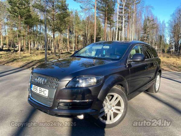 Grey Audi Q7 2007 in Tallinn, with an engine capacity of 3.00 L and mileage of 323 thousand km for 6950 €, photo 2 on AUTOMOTO.COM.LV