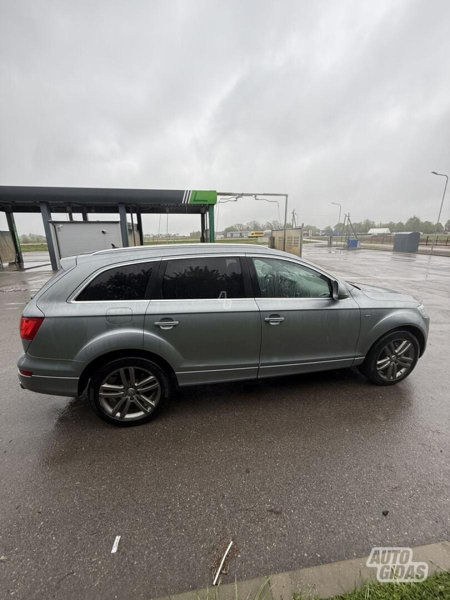 Grey Audi Q7 2007 in Kaunas, with an engine capacity of 3.00 L and mileage of 350 thousand km for 7000 €, photo 6 on AUTOMOTO.COM.LV