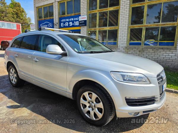 Grey Audi Q7 2007 in Tallinn, with an engine capacity of 3.00 L and mileage of 330 thousand km for 6900 €, photo 1 on AUTOMOTO.COM.LV