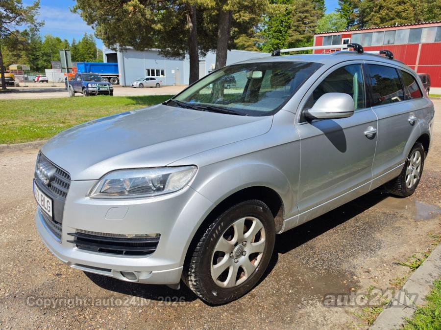 Grey Audi Q7 2007 in Tallinn, with an engine capacity of 3.00 L and mileage of 330 thousand km for 6900 €, photo 3 on AUTOMOTO.COM.LV