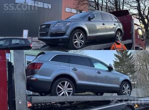 Grey Audi Q7 2007 in Riga, with an engine capacity of 3.00 L and mileage of 320 thousand km for 6600 €, photo 27 on AUTOMOTO.COM.LV