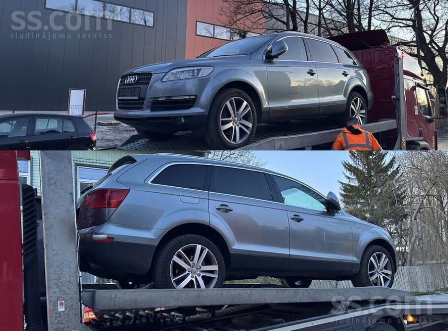Pelēks Audi Q7 2007 Rīga, ar dzinēja tilpumu 3.00 L un nobraukumu 320 tūkst. km par 6500 €, foto 28 vietnē AUTOMOTO.COM.LV