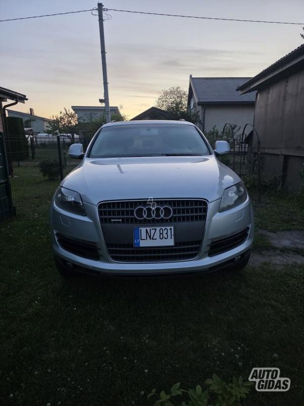 Pelēks Audi Q7 2007 Klaipėda, ar dzinēja tilpumu 3.60 L un nobraukumu 277 tūkst. km par 4400 €, foto 3 vietnē AUTOMOTO.COM.LV