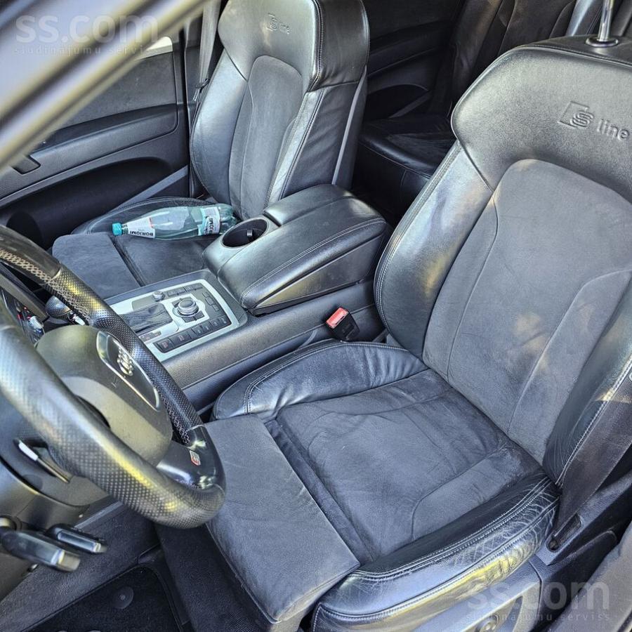 Pelēks Audi Q7 2007 Cēsis, ar dzinēja tilpumu 4.20 L un nobraukumu 282 tūkst. km par 5000 €, foto 13 vietnē AUTOMOTO.COM.LV