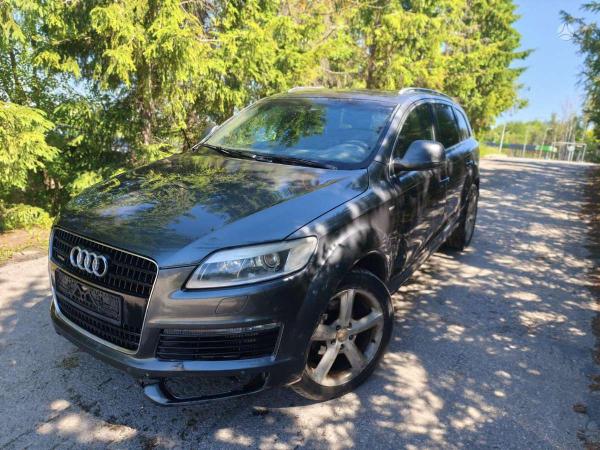 Pelēks Audi Q7 2007 Utena, ar dzinēja tilpumu 2.97 L un nobraukumu 409 tūkst. km par 2750 €, foto 1 vietnē AUTOMOTO.COM.LV