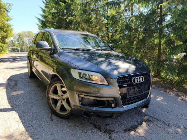 Pelēks Audi Q7 2007 Utena, ar dzinēja tilpumu 2.97 L un nobraukumu 409 tūkst. km par 2750 €, foto 2 vietnē AUTOMOTO.COM.LV