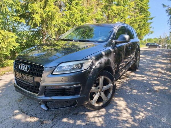 Pelēks Audi Q7 2007 Utena, ar dzinēja tilpumu 2.97 L un nobraukumu 409 tūkst. km par 2750 €, foto 3 vietnē AUTOMOTO.COM.LV