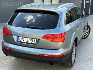 Grey Audi Q7 2007 in Riga, with an engine capacity of 3.00 L and mileage of 320 thousand km for 5990 €, photo 10 on AUTOMOTO.COM.LV