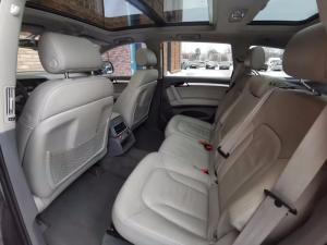 Grey Audi Q7 2007 in Riga, with an engine capacity of 3.00 L and mileage of 220 thousand km for 7490 €, photo 17 on AUTOMOTO.COM.LV