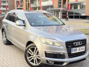Grey Audi Q7 2007 in Riga, with an engine capacity of 3.00 L and mileage of 337 thousand km for 6290 €, photo  on AUTOMOTO.COM.LV