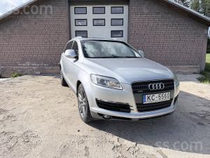 Grey Audi Q7 2007 in Valmiera, with an engine capacity of 3.00 L and mileage of 313 thousand km for 5895 €, photo 8 on AUTOMOTO.COM.LV