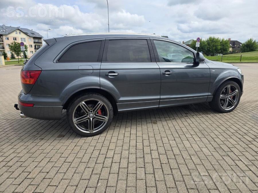 Pelēks Audi Q7 2007 Rīga, ar dzinēja tilpumu 3.00 L un nobraukumu 309 tūkst. km par 5190 €, foto 7 vietnē AUTOMOTO.COM.LV