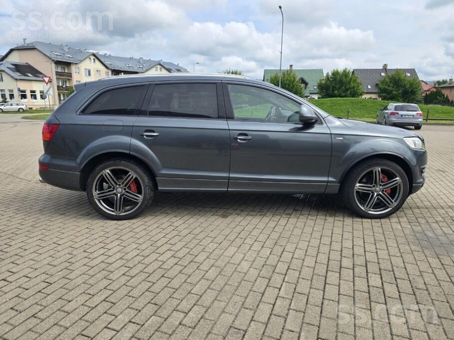 Pelēks Audi Q7 2007 Rīga, ar dzinēja tilpumu 3.00 L un nobraukumu 309 tūkst. km par 5190 €, foto 8 vietnē AUTOMOTO.COM.LV