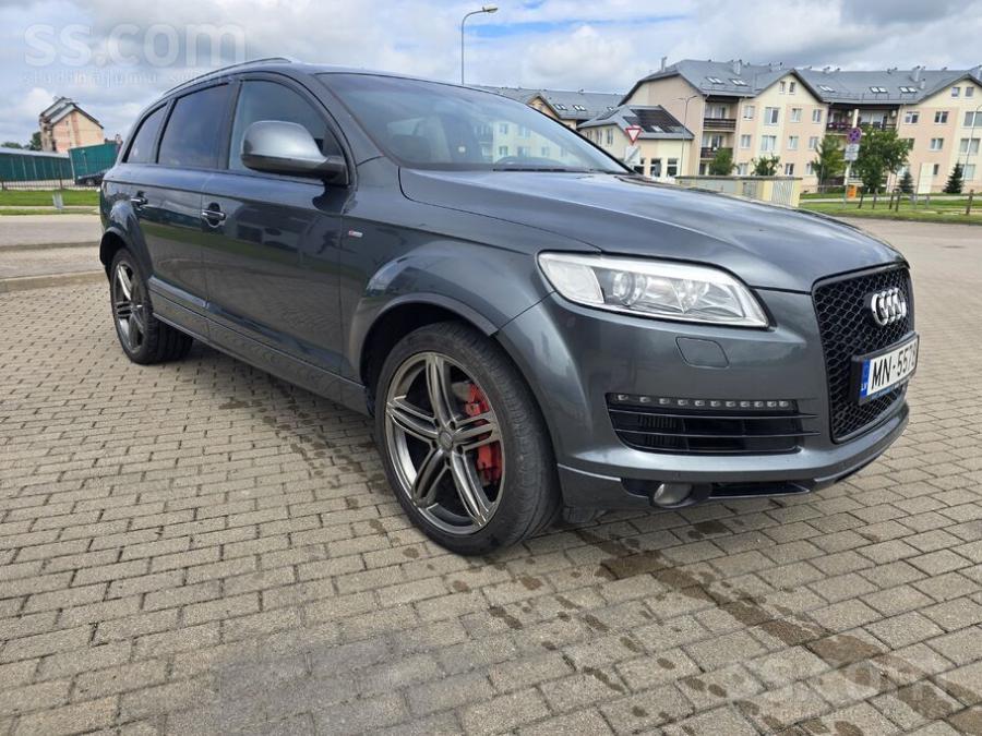 Pelēks Audi Q7 2007 Rīga, ar dzinēja tilpumu 3.00 L un nobraukumu 309 tūkst. km par 5190 €, foto 9 vietnē AUTOMOTO.COM.LV