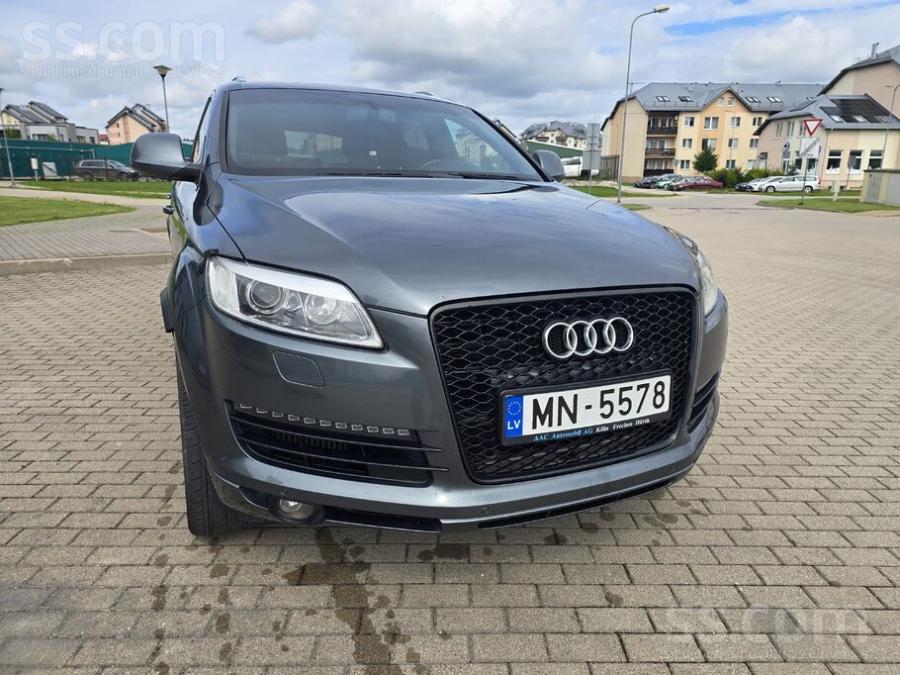 Pelēks Audi Q7 2007 Rīga, ar dzinēja tilpumu 3.00 L un nobraukumu 309 tūkst. km par 5190 €, foto 11 vietnē AUTOMOTO.COM.LV