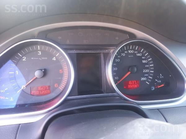 Pelēks Audi Q7 2007 Jūrmala, ar dzinēja tilpumu 3.00 L un nobraukumu 302 tūkst. km par 5200 €, foto 8 vietnē AUTOMOTO.COM.LV
