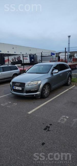 Pelēks Audi Q7 2007 Rīga, ar dzinēja tilpumu 3.00 L un nobraukumu 387 tūkst. km par 5000 €, foto 5 vietnē AUTOMOTO.COM.LV