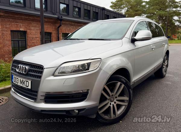 Grey Audi Q7 2007 in Tallinn, with an engine capacity of 3.00 L and mileage of 0 thousand km for 6999 €, photo 1 on AUTOMOTO.COM.LV