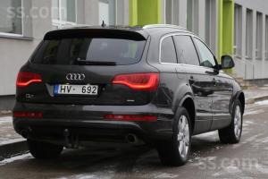 Grey Audi Q7 2008 in Riga, with an engine capacity of 4.20 L and mileage of 442 thousand km for 7995 €, photo 6 on AUTOMOTO.COM.LV