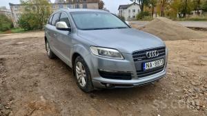 Pelēks Audi Q7 2008 Rēzekne, ar dzinēja tilpumu 3.00 L un nobraukumu 302 tūkst. km par 6500 €, foto 2 vietnē AUTOMOTO.COM.LV