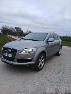 Pelēks Audi Q7 2008 Bauska, ar dzinēja tilpumu 3.00 L un nobraukumu 354 tūkst. km par 5200 €, foto  vietnē AUTOMOTO.COM.LV