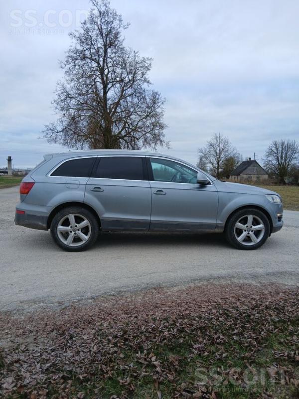 Pelēks Audi Q7 2008 Bauska, ar dzinēja tilpumu 3.00 L un nobraukumu 354 tūkst. km par 5200 €, foto 5 vietnē AUTOMOTO.COM.LV