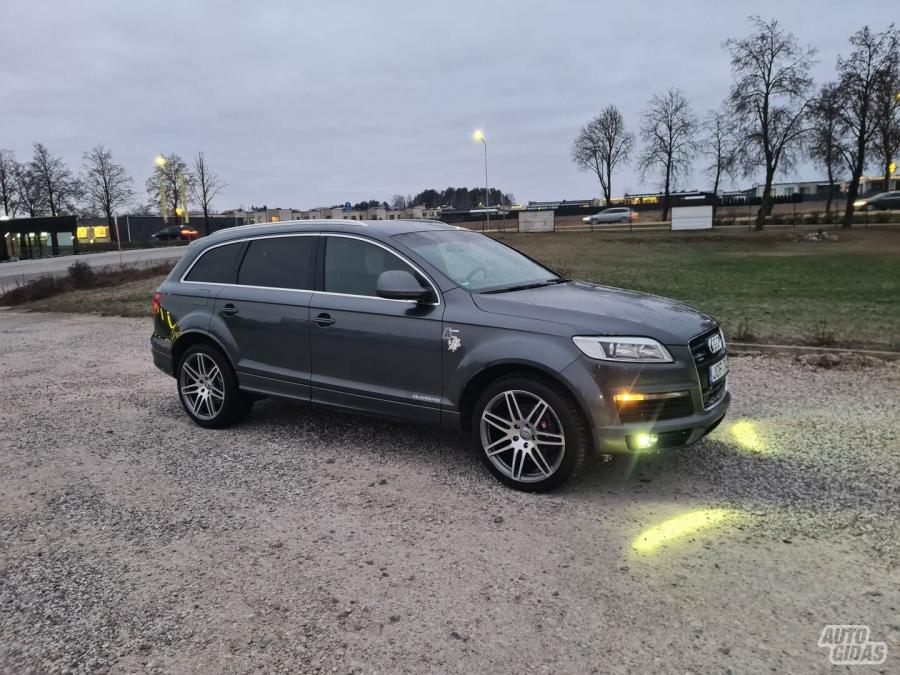 Grey Audi Q7 2008 in Kaunas, with an engine capacity of 4.10 L and mileage of 500 thousand km for 4450 €, photo 8 on AUTOMOTO.COM.LV