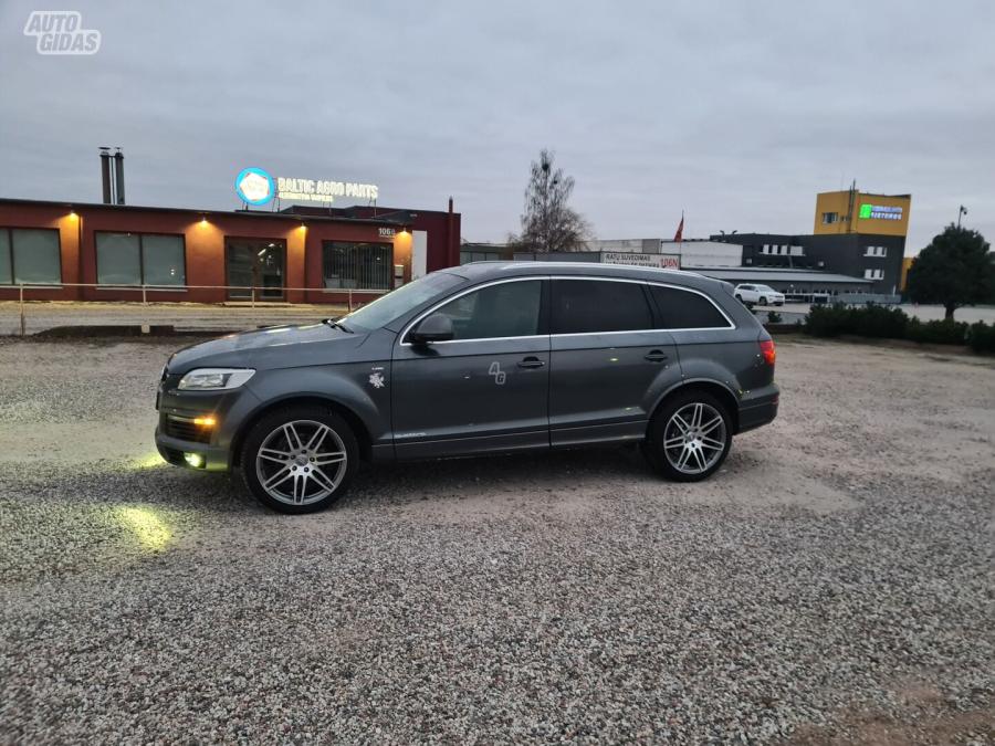 Grey Audi Q7 2008 in Kaunas, with an engine capacity of 4.10 L and mileage of 500 thousand km for 4450 €, photo 22 on AUTOMOTO.COM.LV