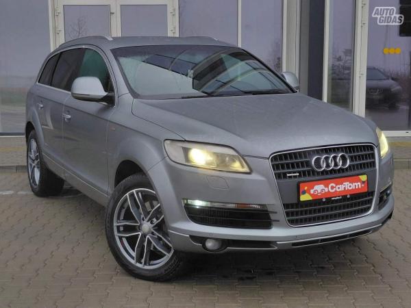 Pelēks Audi Q7 2008 Viļņa, ar dzinēja tilpumu 3.00 L un nobraukumu 296 tūkst. km par 6000 €, foto 1 vietnē AUTOMOTO.COM.LV