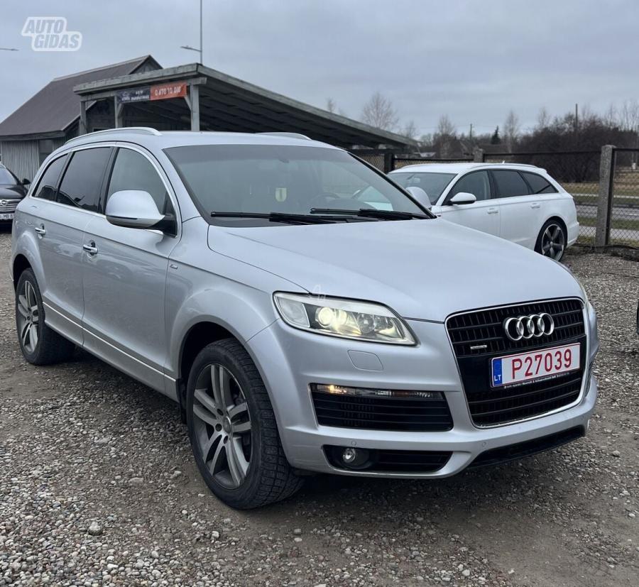 Pelēks Audi Q7 2008 Kretinga, ar dzinēja tilpumu 3.00 L un nobraukumu 264 tūkst. km par 5500 €, foto 2 vietnē AUTOMOTO.COM.LV