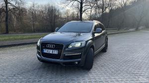 Grey Audi Q7 2008 in Vilnius, with an engine capacity of 3.00 L and mileage of 335 thousand km for 7590 €, photo  on AUTOMOTO.COM.LV