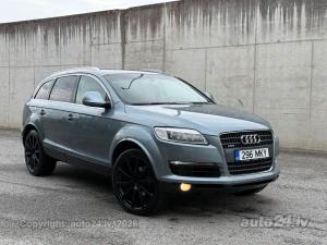 Pelēks Audi Q7 2008 Tallina, ar dzinēja tilpumu 4.10 L un nobraukumu 348 tūkst. km par 3500 €, foto  vietnē AUTOMOTO.COM.LV