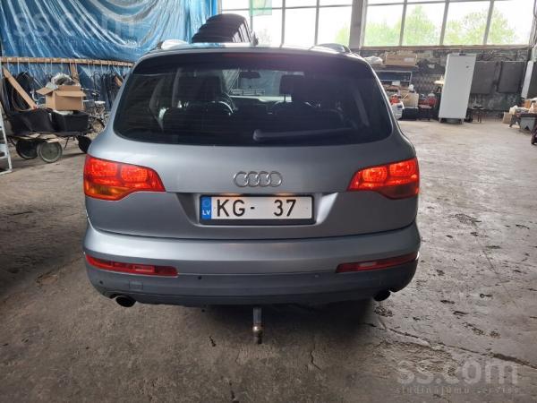 Серый Ауди Ку 7 2008 в Лимбажи, объемом двигателя 3.00 л и пробегом 410 тыс. км за 4500 €, фото 2 на AUTOMOTO.COM.LV